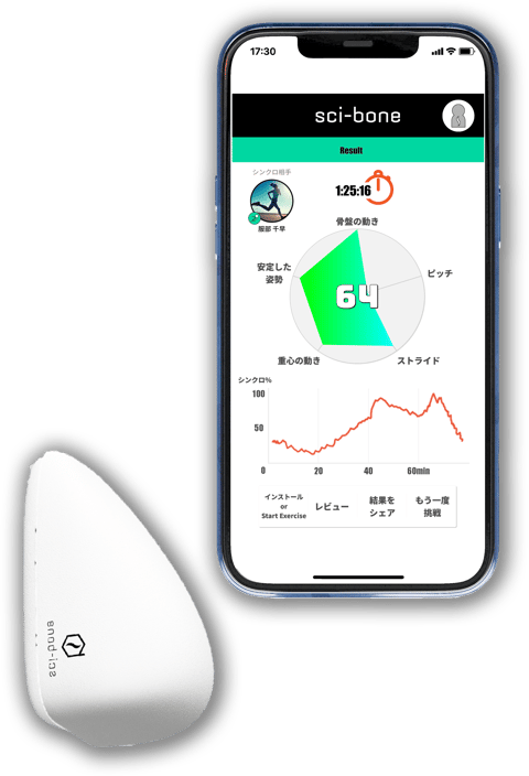 月額¥980~から使えるランナーのためのウェアラブルサービス sci-move
